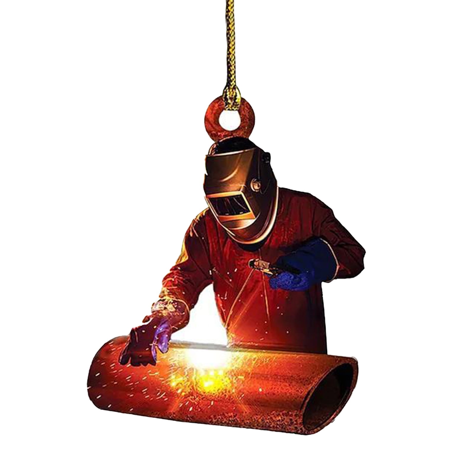 Xinwanna Welder Ornaments for Christmas Tree 2D Flat Welding Ornament ...