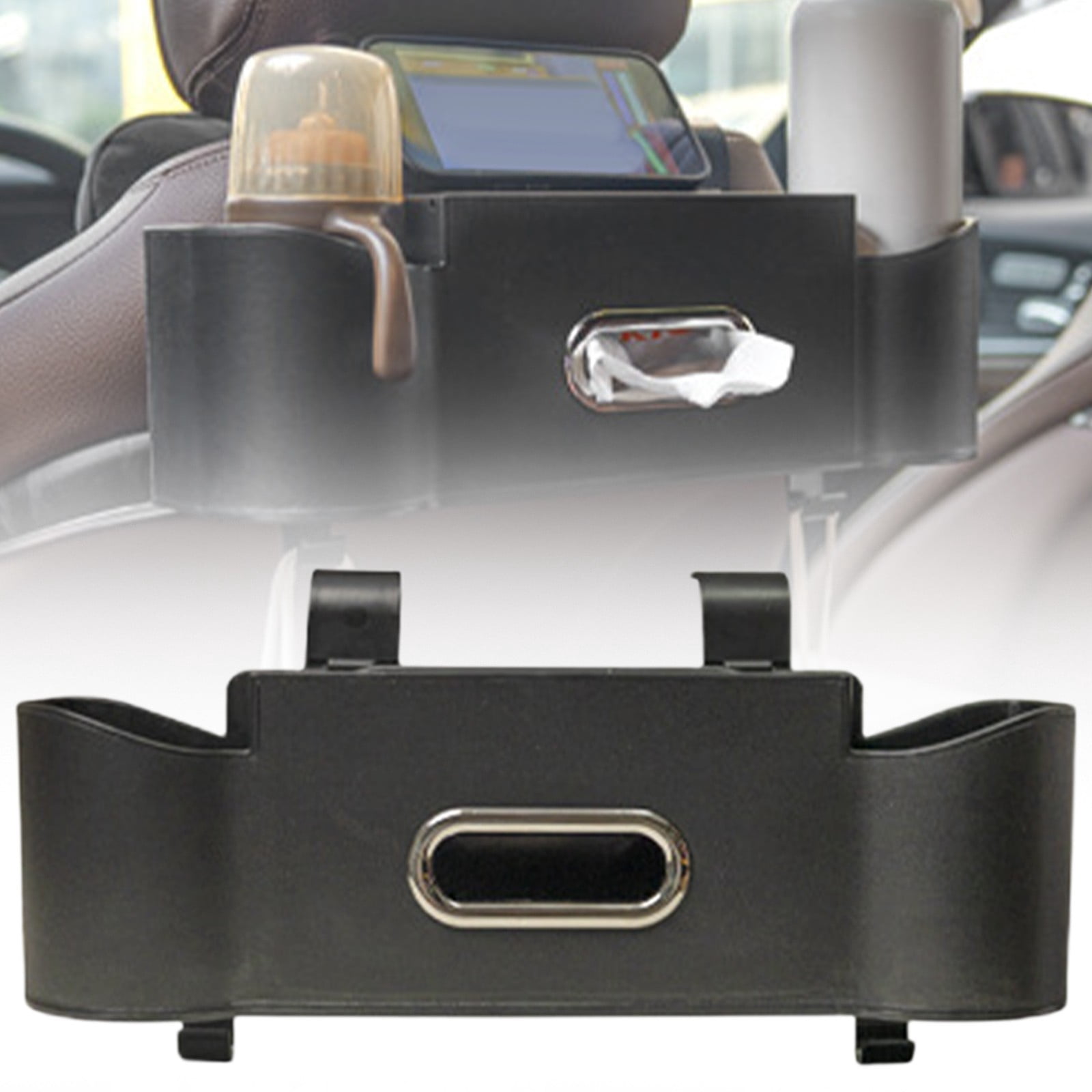 Xinyat Rear Seat Car Storage Box 4 In 1 Multifunctional Car Rear Seat ...