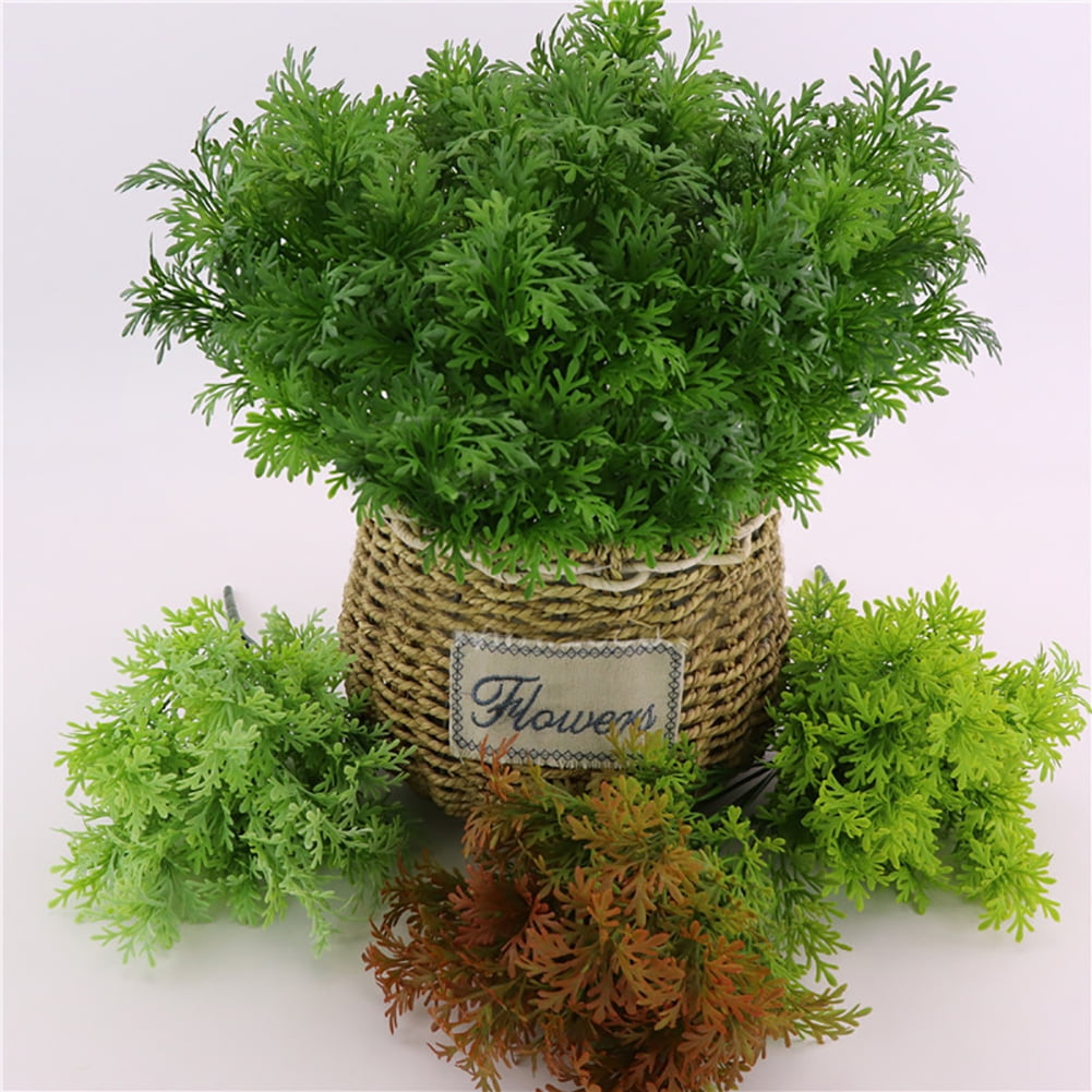 Xinyolin 1 Bouquet Artificial Plastic Water Grass Fake Plant Home Hotel ...
