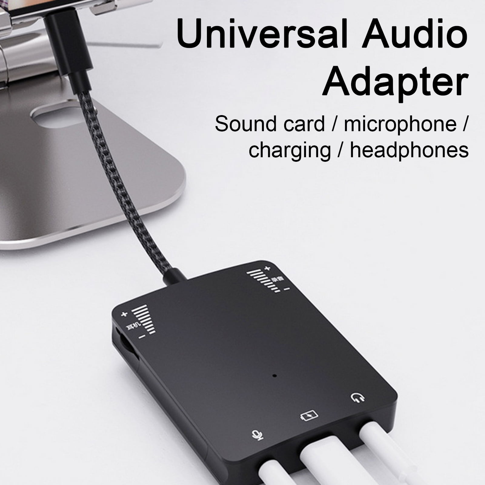 Xinyolin 1 Set Audio Interface Adapter Fast Transmission Stable Compact ...