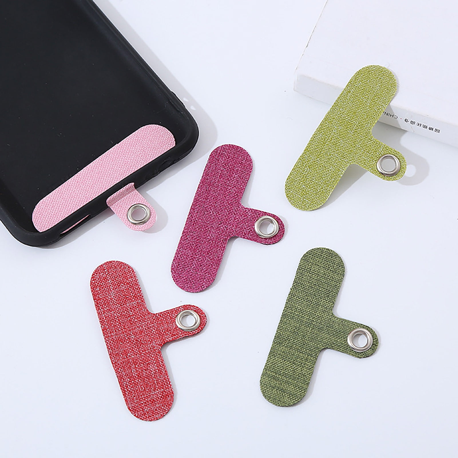Xinyolin 10Pcs Phone Tether Tabs Lanyard Patches Tear-resistant Easy ...