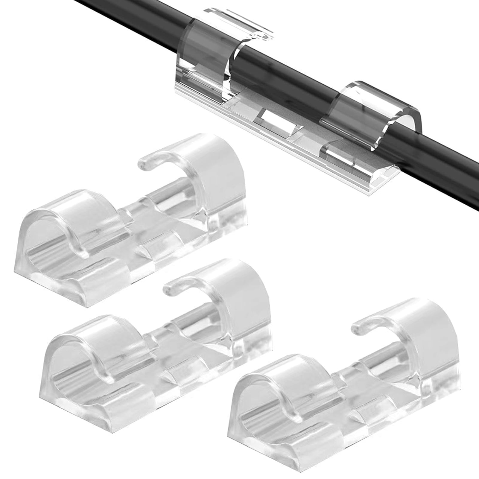 Xinyolin 20Pcs Cable Management Clip Self Adhesive Home Office ...