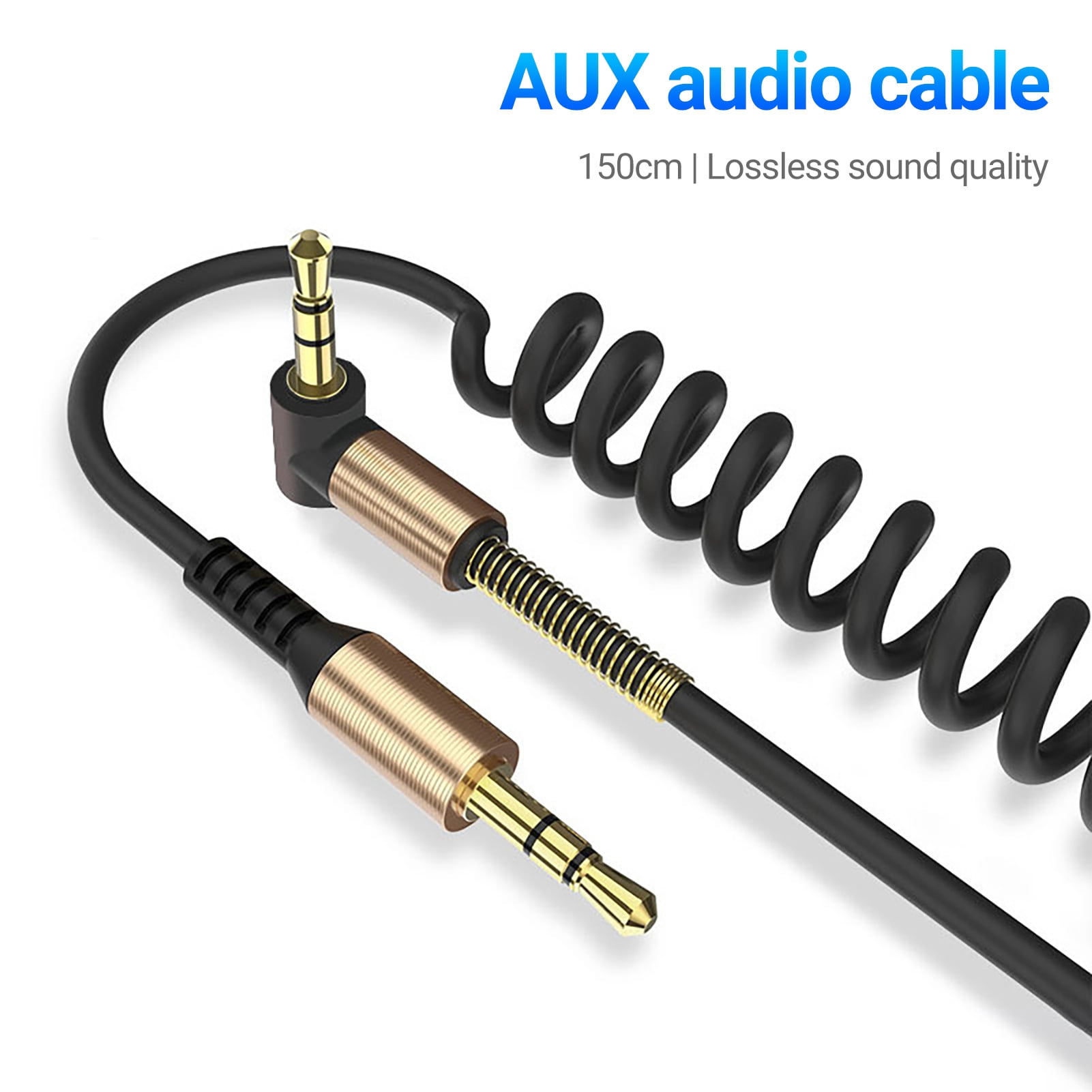 Xinyolin Audio Cable HIFI Sound Quality Plug Play Clear Telescopic 3 ...