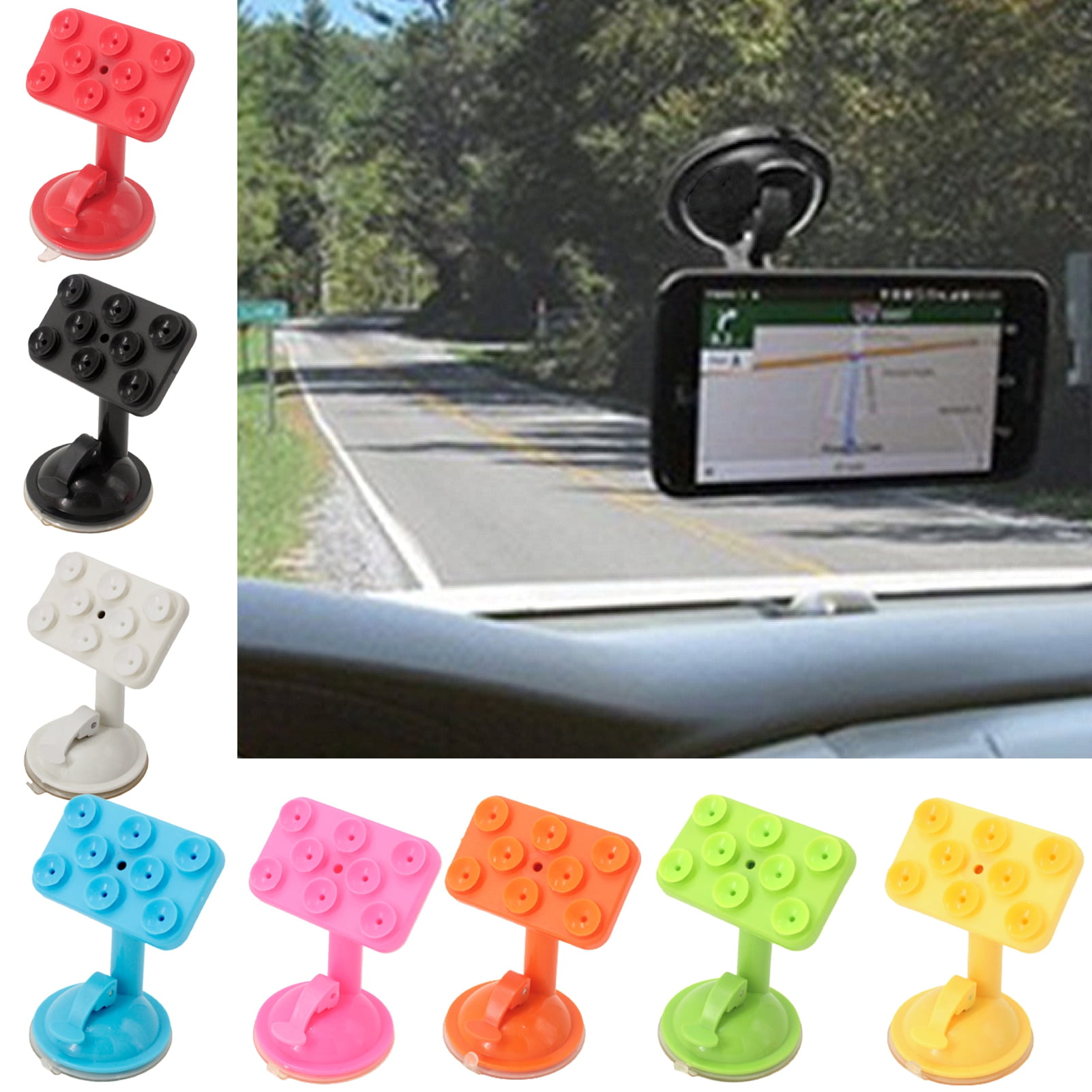 Xinyolin Car Phone Holder 360 Degree Rotatable Navigation Long-lasting ...