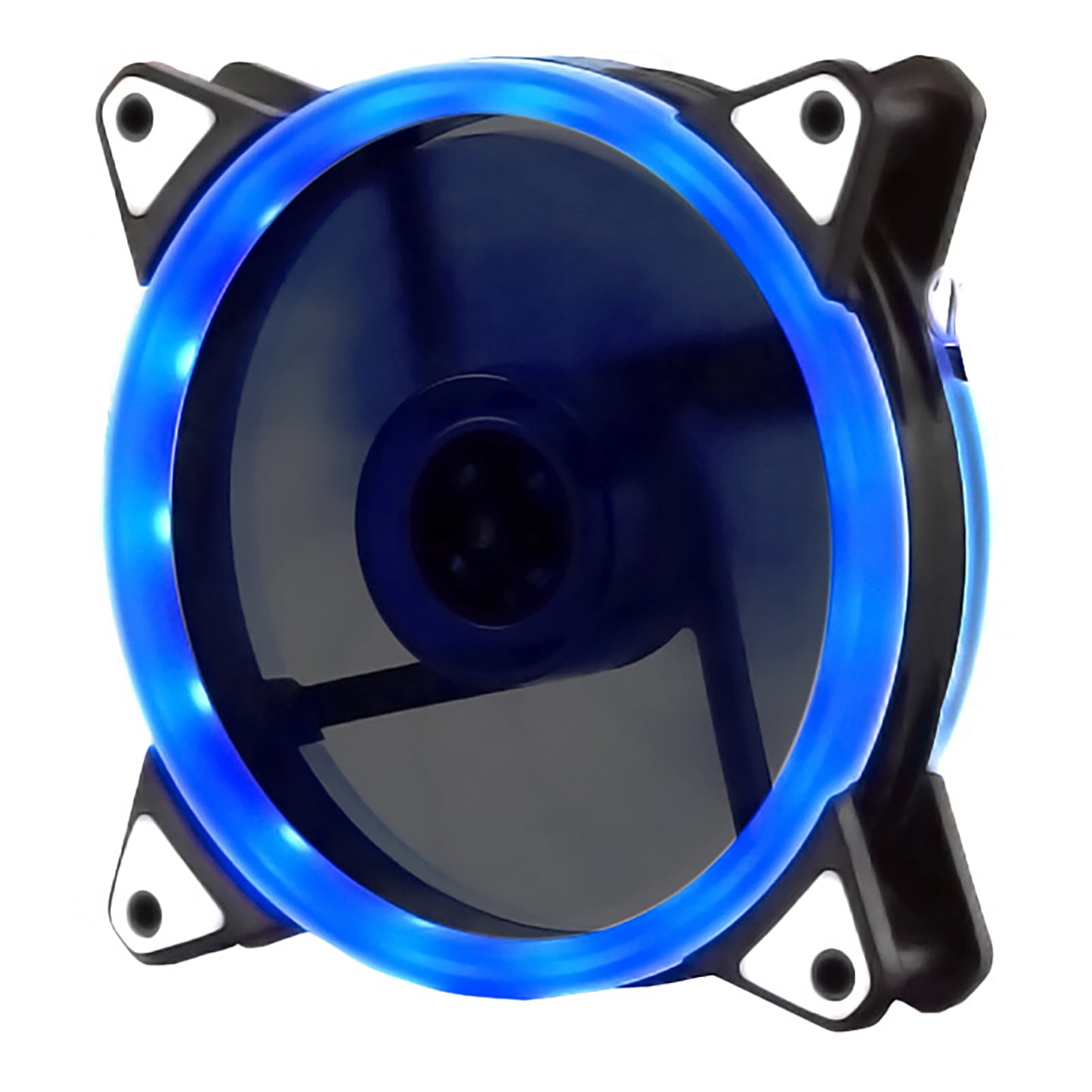 Xinyolin Case Fan Mute Big Air Flow 12cm RGB Lights PC Cooling Fan for ...