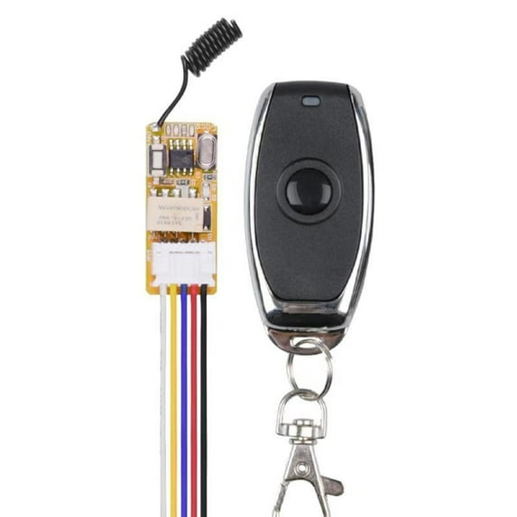 Xinyolin DC 5V 9V 12V Learning 1 Channel Remote Control Switch Receiver ...