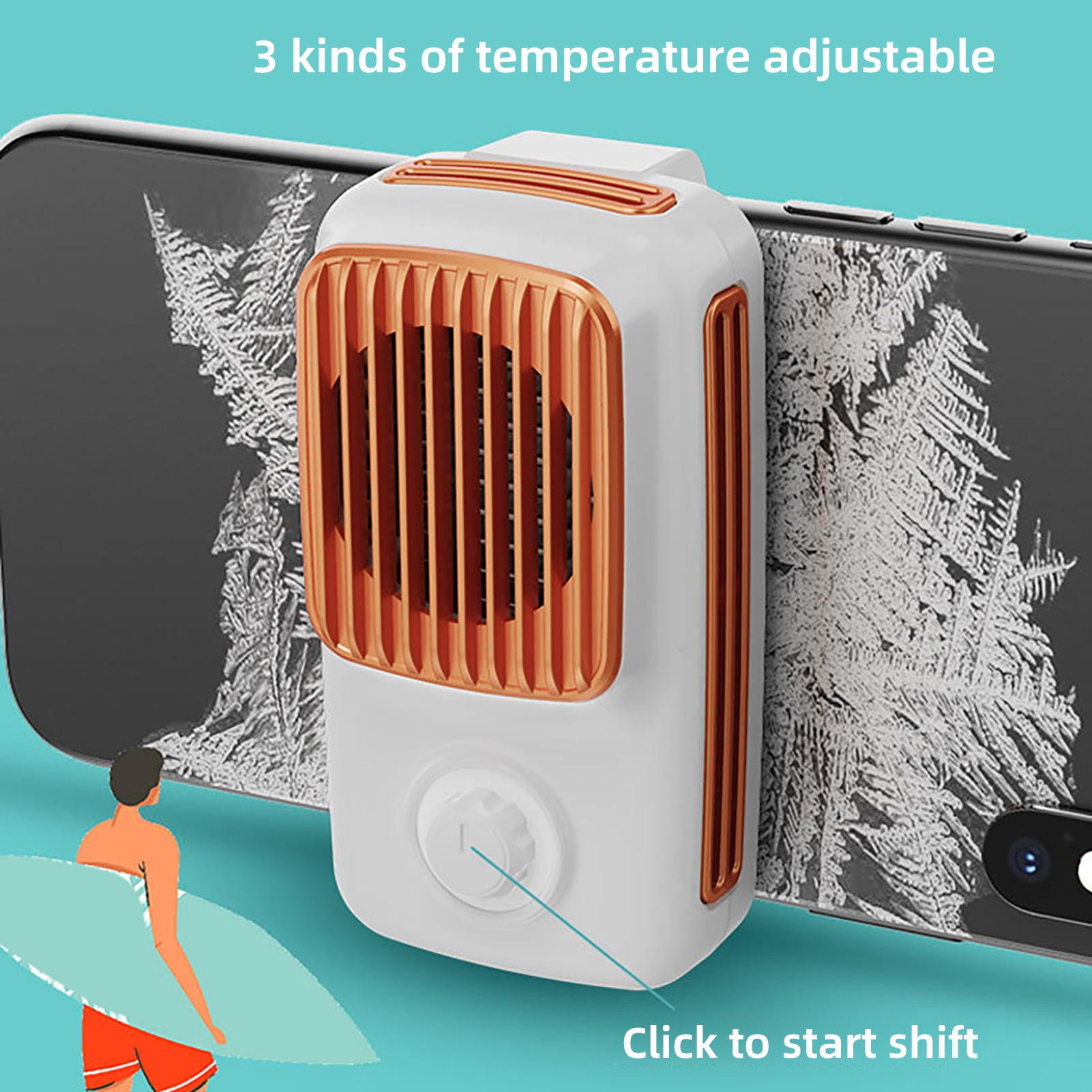Xinyolin DL03 Phone Radiator Quick Cooling High-speed Rotation ...