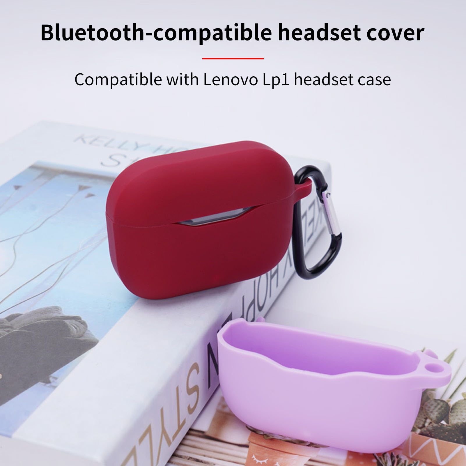 Xinyolin Earphone Protective Sleeve Reversed Charging Hole Dustproof ...