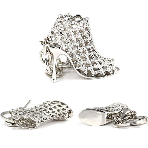 Xinyolin Fashion Cutout High Heel Shoe Pendant Keyring Bag Ornament ...