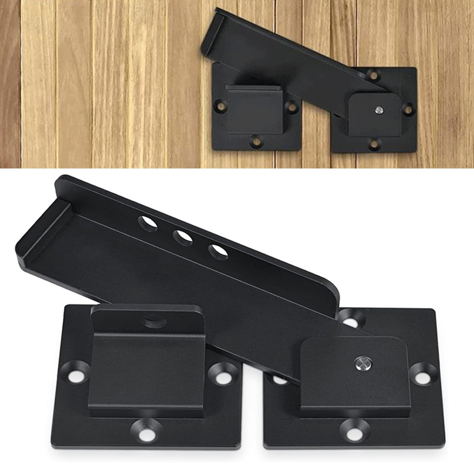 Xinyolin Flip Gate Latch Lock with Padlock Hole Rustproof Corrosion ...