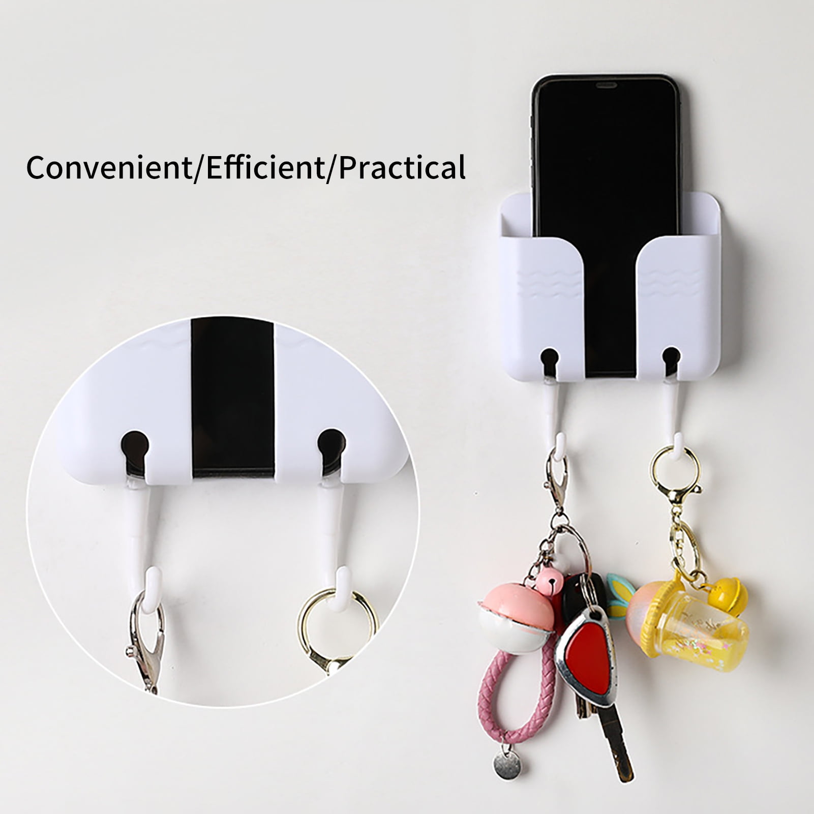Xinyolin Hanging Holder Punch-free Multifunctional Reversed Charging ...