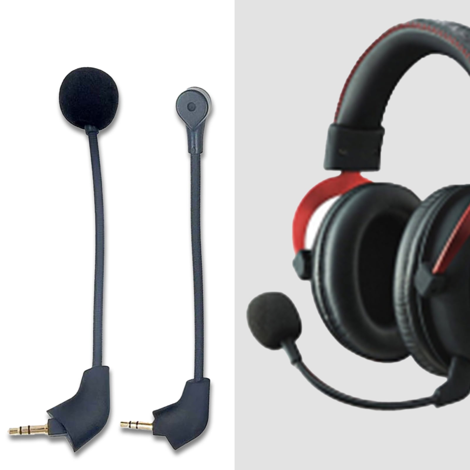 Xinyolin Headphone Microphone Replaceable Detachable Omnidirectional 3 ...