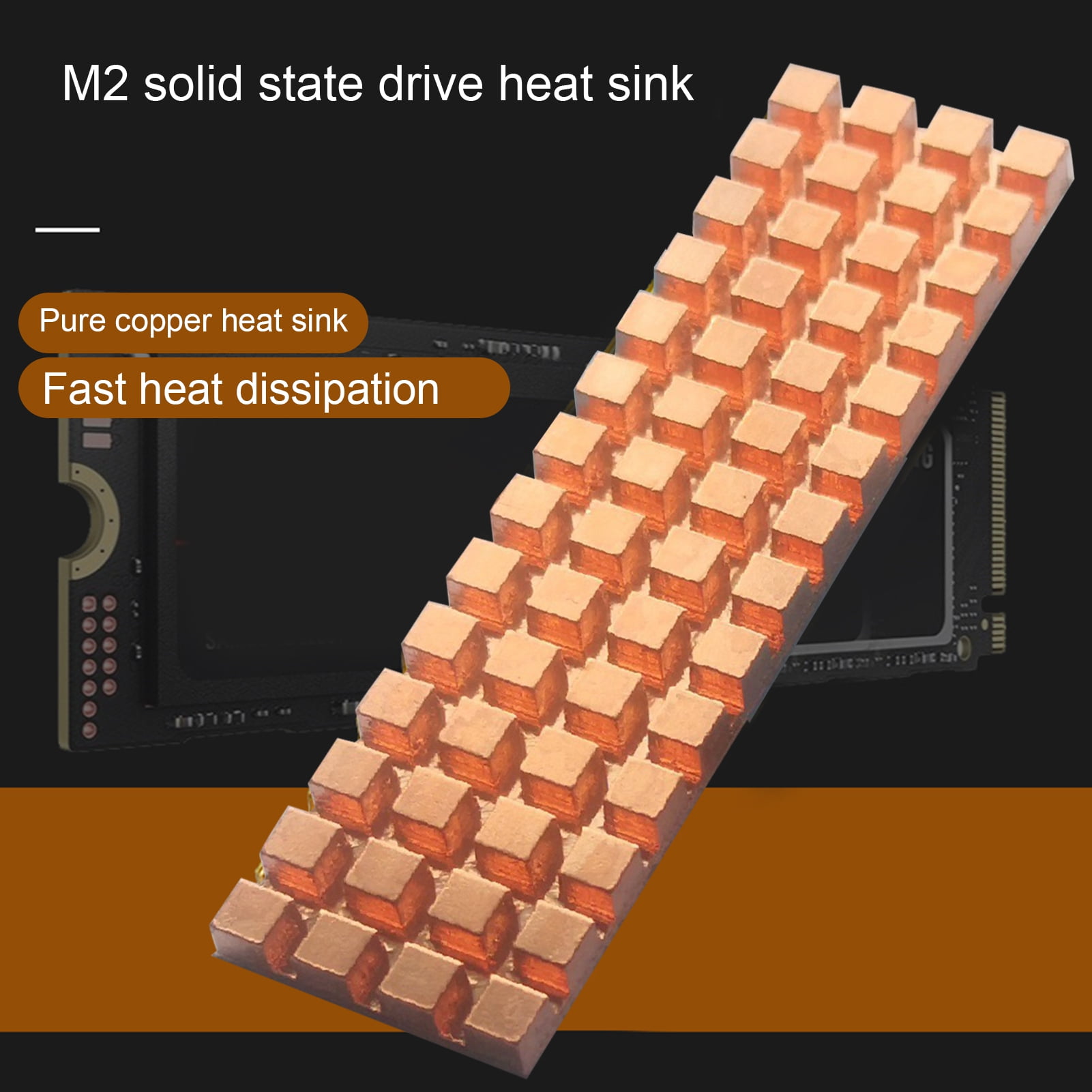 Xinyolin Heat Sink Universal High Effective Copper Thermal Conductive ...