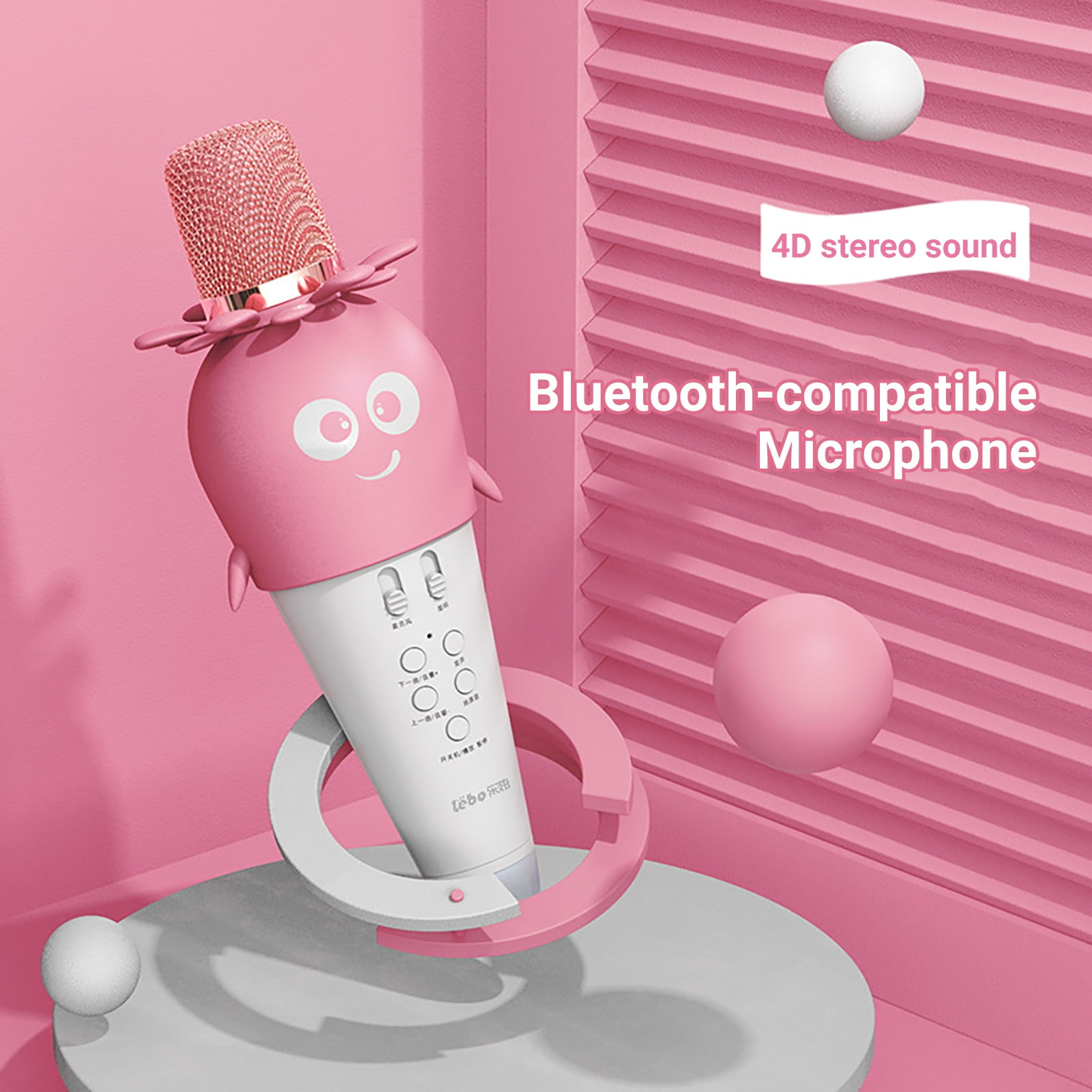 Xinyolin K5 Wireless Microphone High Fidelity Professional Cute Cartoon ...