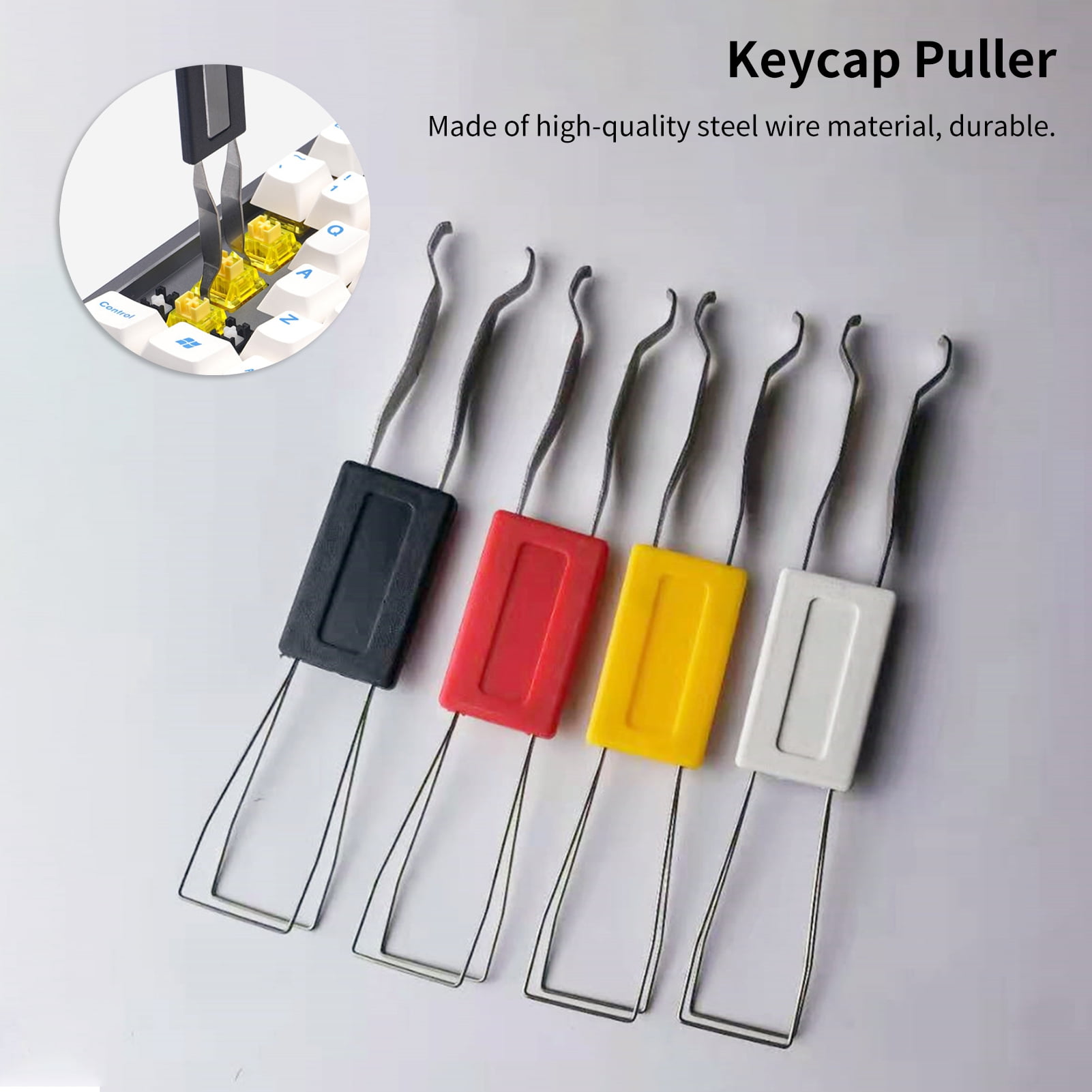 Xinyolin Keycap Puller Universal Anti-skidding Handle Metal Computer ...