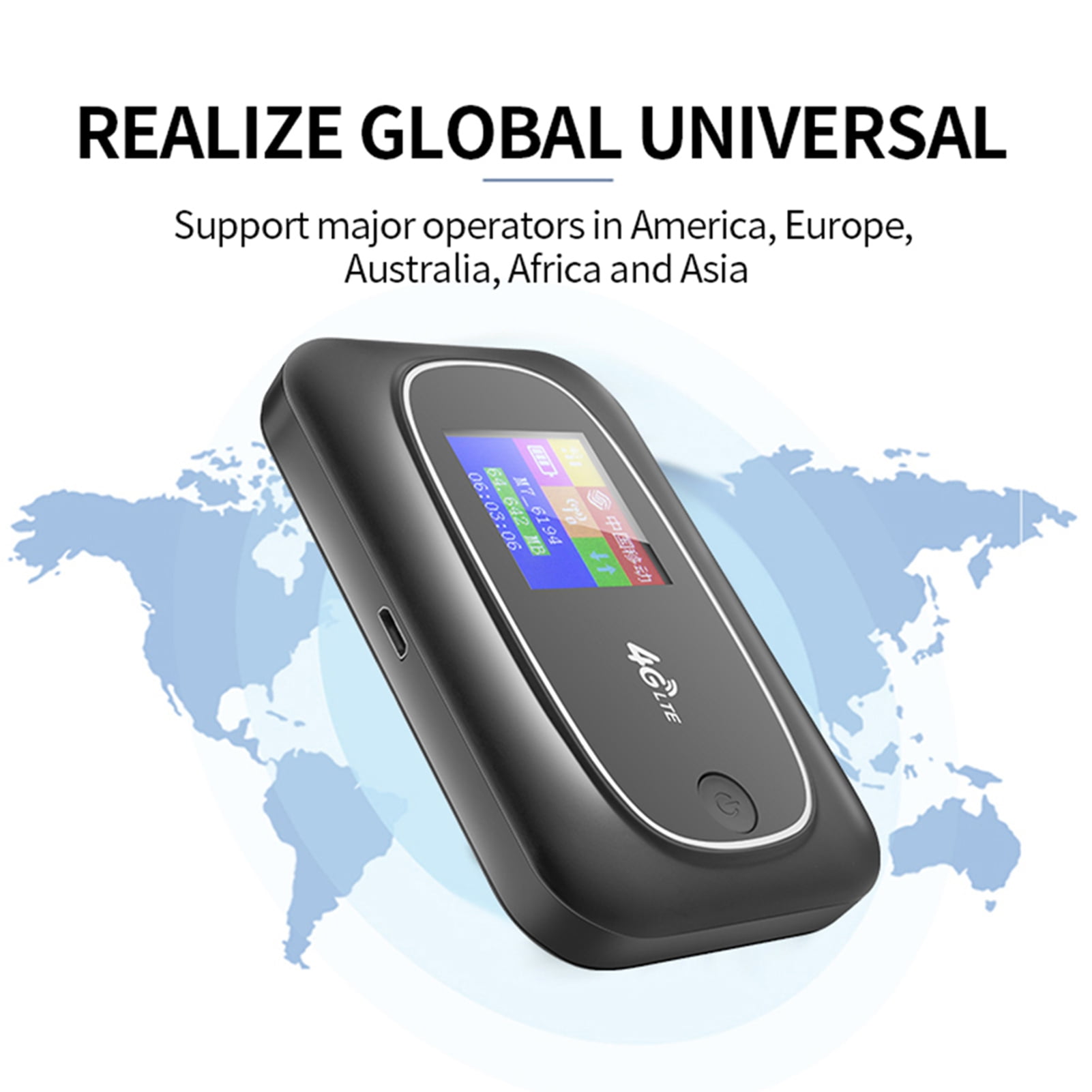 Xinyolin M7 MiFi 4G LTE Mini Portable CAT4 300Mbps Wireless Router with ...