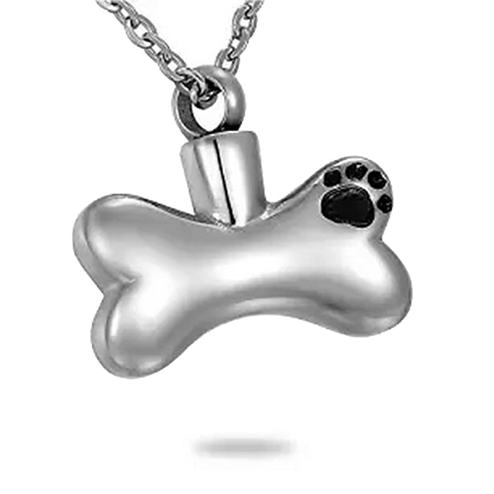 Xinyolin Mini Stainless Steel Footprint Bone Urn - Pet Ash Container ...