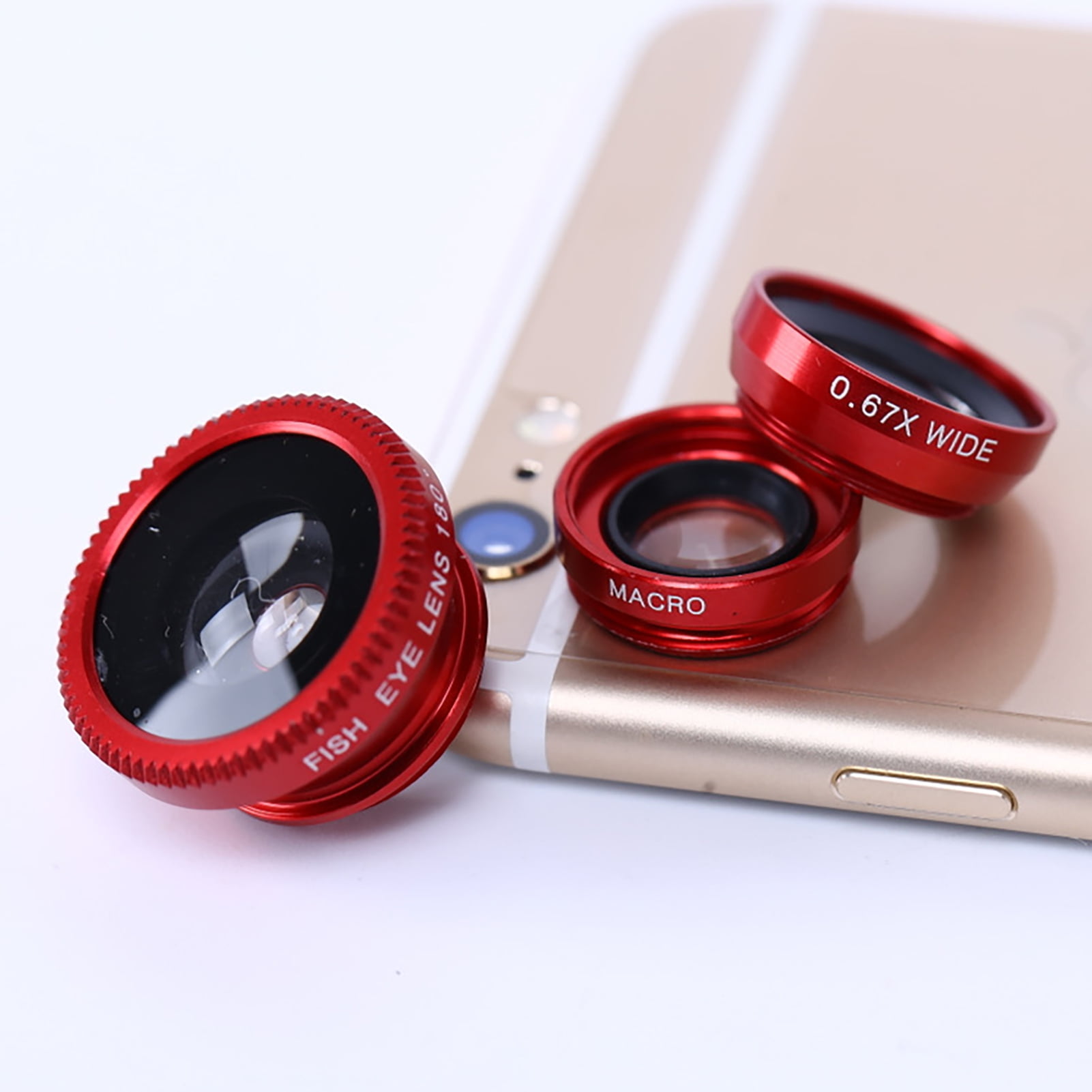 Xinyolin Phone Fish Eye Lens HD-compatible Professional 3 in 1 10X ...