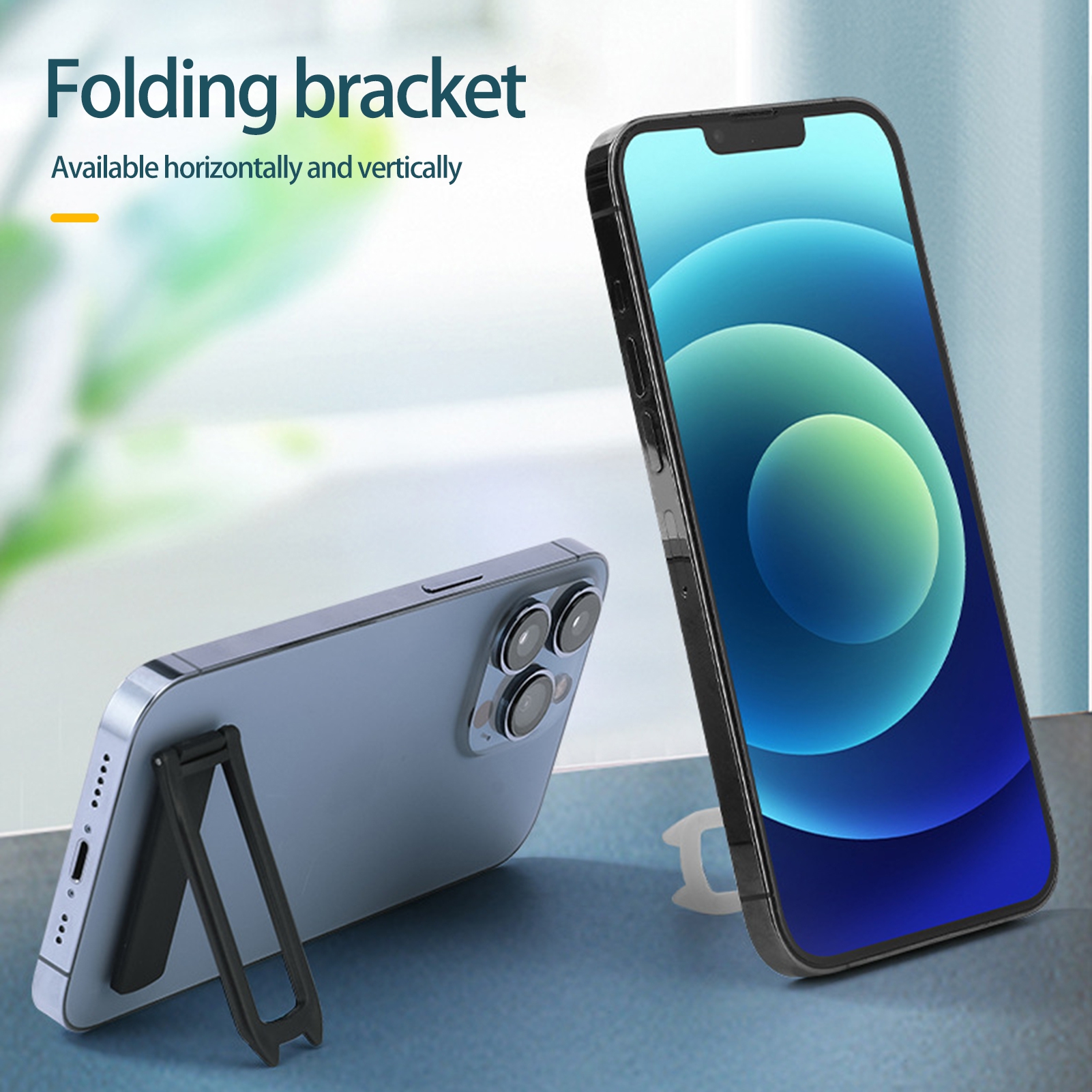 Xinyolin Phone Holder 90 Degree Adjustment Thin Folding Portable Anti ...