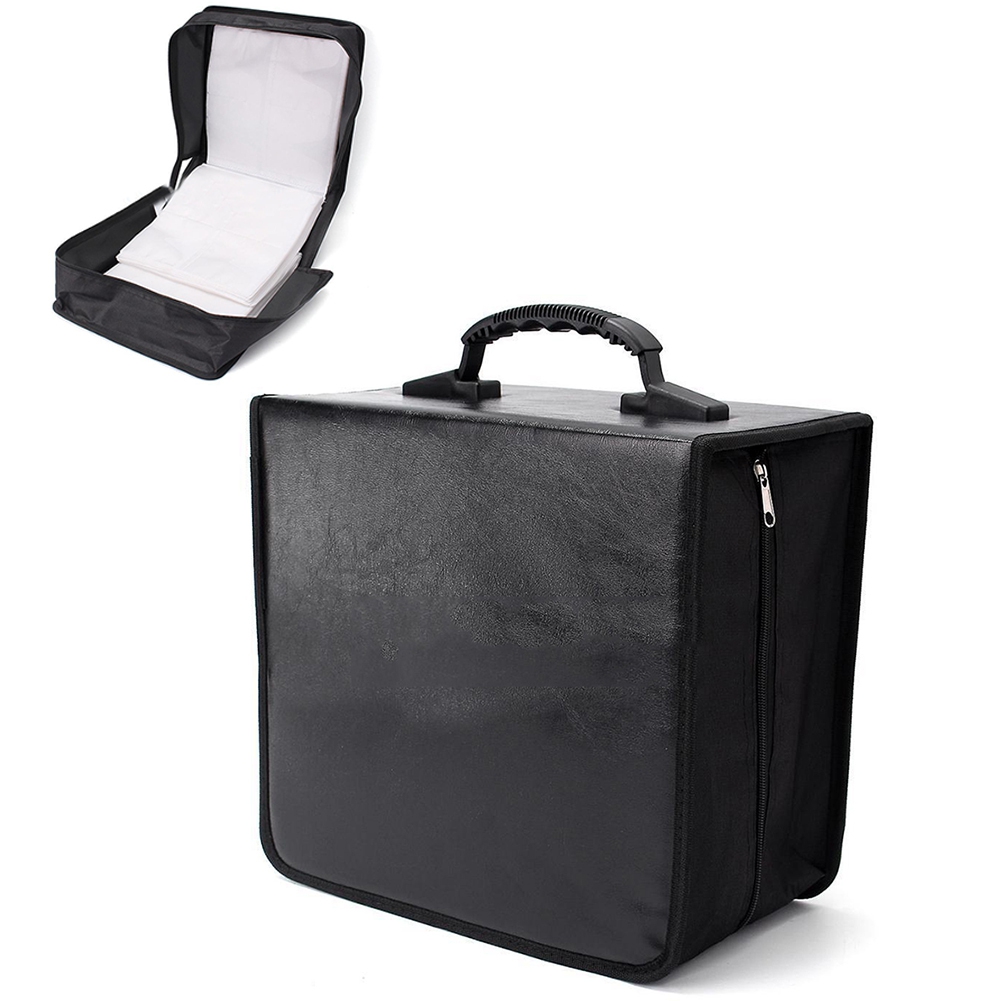 Xinyolin Portable 520Disc CD DVD Storage Holder Book Sleeves Carrying ...