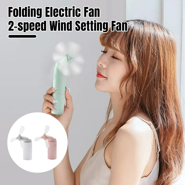 Xinyolin Portable Handheld Fan with 2-Speed Settings Low Noise ...
