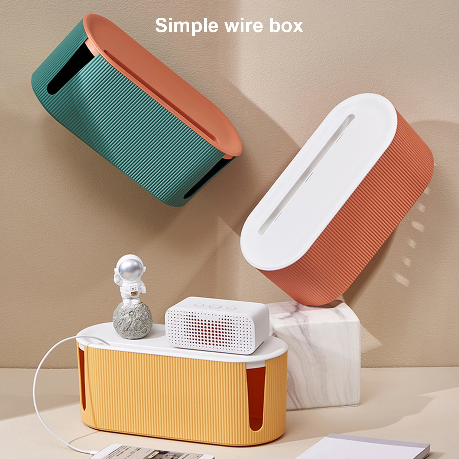 Xinyolin Power Strip Storage Box Multifunctional Safe Good Hardness ...