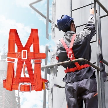 AFP Universal Full-Body Fall Protection Safety Harness with Dorsal D ...