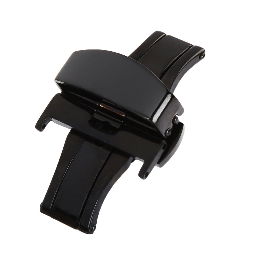 Xinyolin Stainless Steel Flip Lock Butterfly Deployment Clasp Watch ...