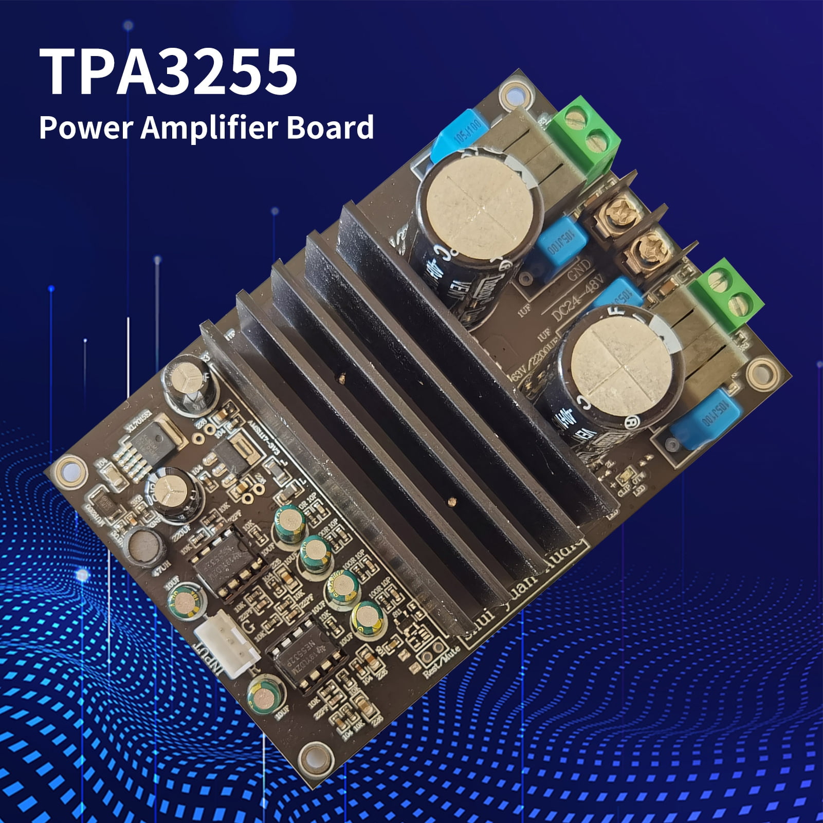 Xinyolin TPA3255 Amplifier Board Quick Response High Power Plug Play ...