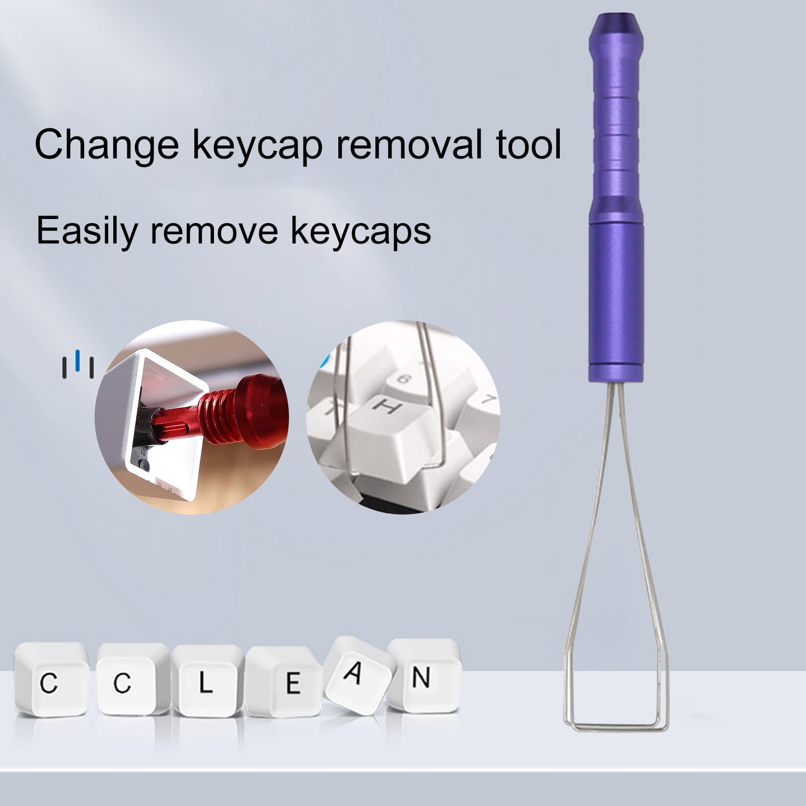 Xinyolin Three-section Type Key Remover Portable Easy to Use Metal ...