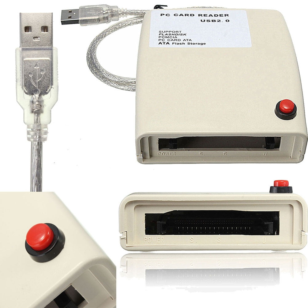 Xinyolin USB 2.0 to 68 Pin ATA PCMCIA Flash Disk Memory Card Reader ...