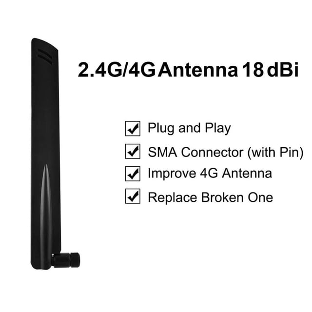 Xinyolin Wireless Antenna Dual-band High Gain Universal 18 dBi 2.4G ...
