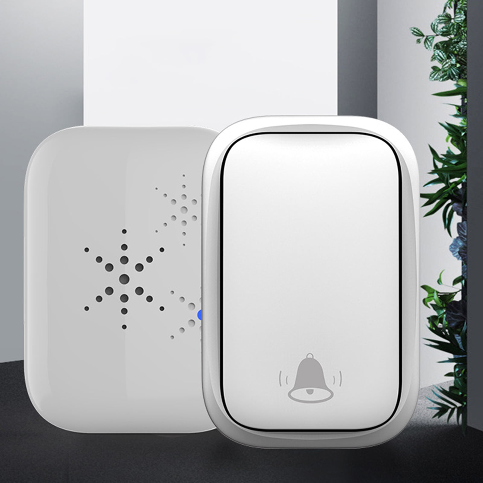 Xinyolin Wireless Doorbell 38 Ringtones Self-powered Technology ...