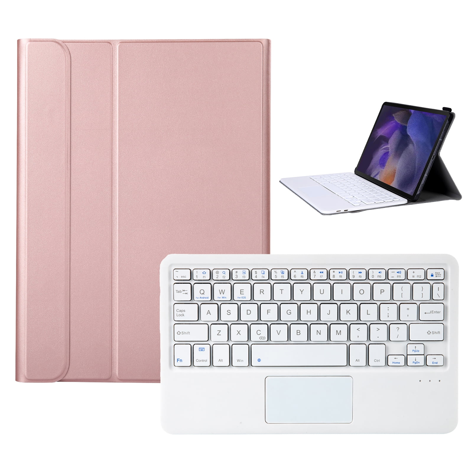 Xinyolin Wireless Keyboard Case Bluetooth-compatible Keypad Case with ...