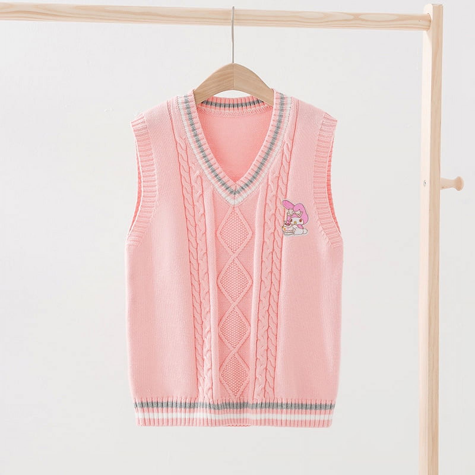 XiongPing New Sanrio Kuromi Hello Kitty Cinnamoroll Children‘s Sweater ...