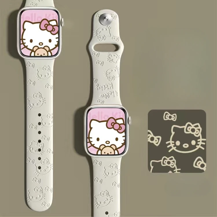 XiongPing Sanrio Hello Kitty Laser Engraved Print Suitable for Apple ...