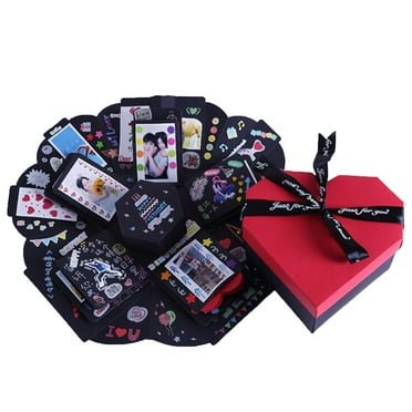 Pioneer Photo Albums Photo Storage Box (Black/White Damask) - Walmart.com