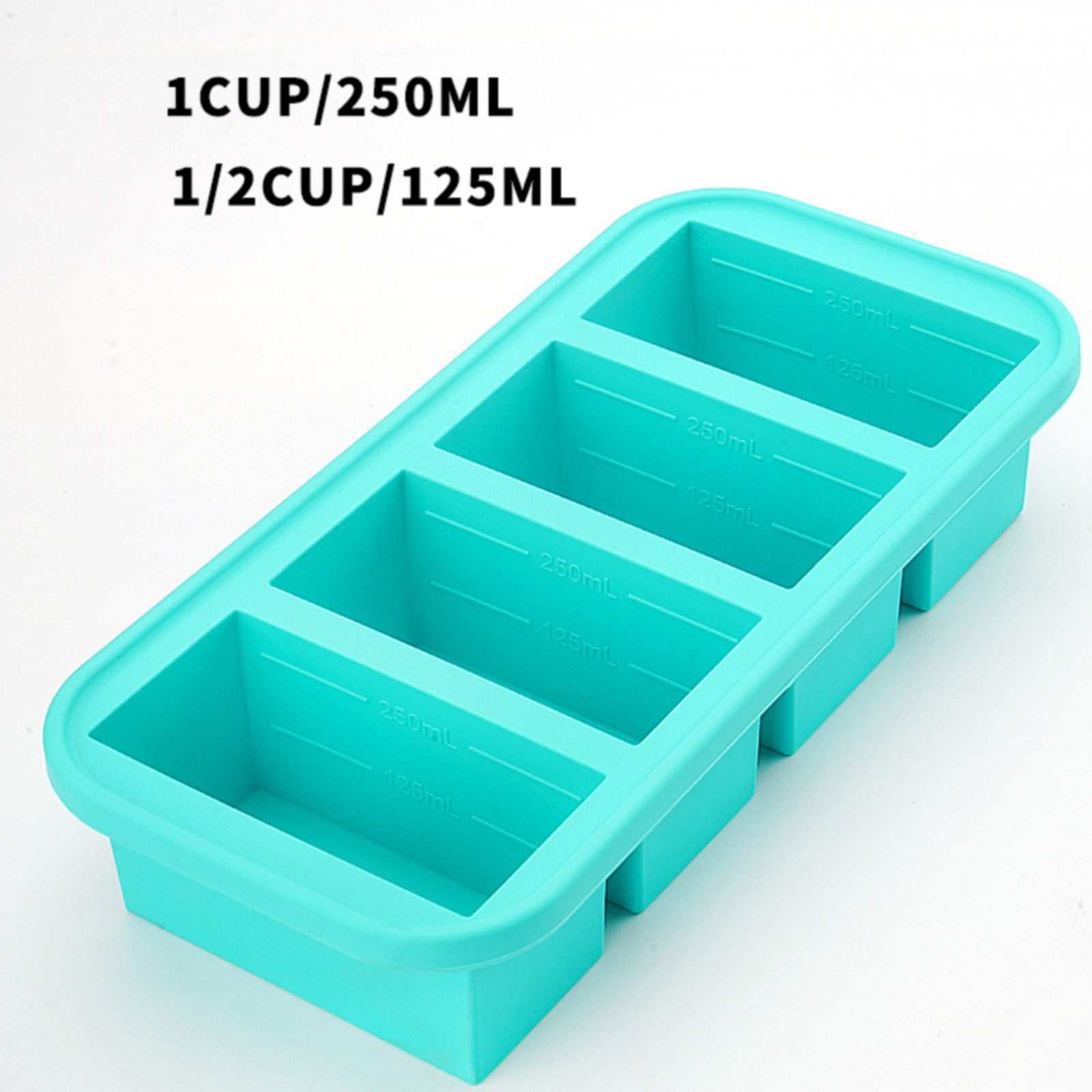 Xirolun Silicone Freezer With Lids Easy Meal Prep Containers And ...