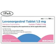 Plan B One-Step Emergency Contraceptive Control - Walmart.com