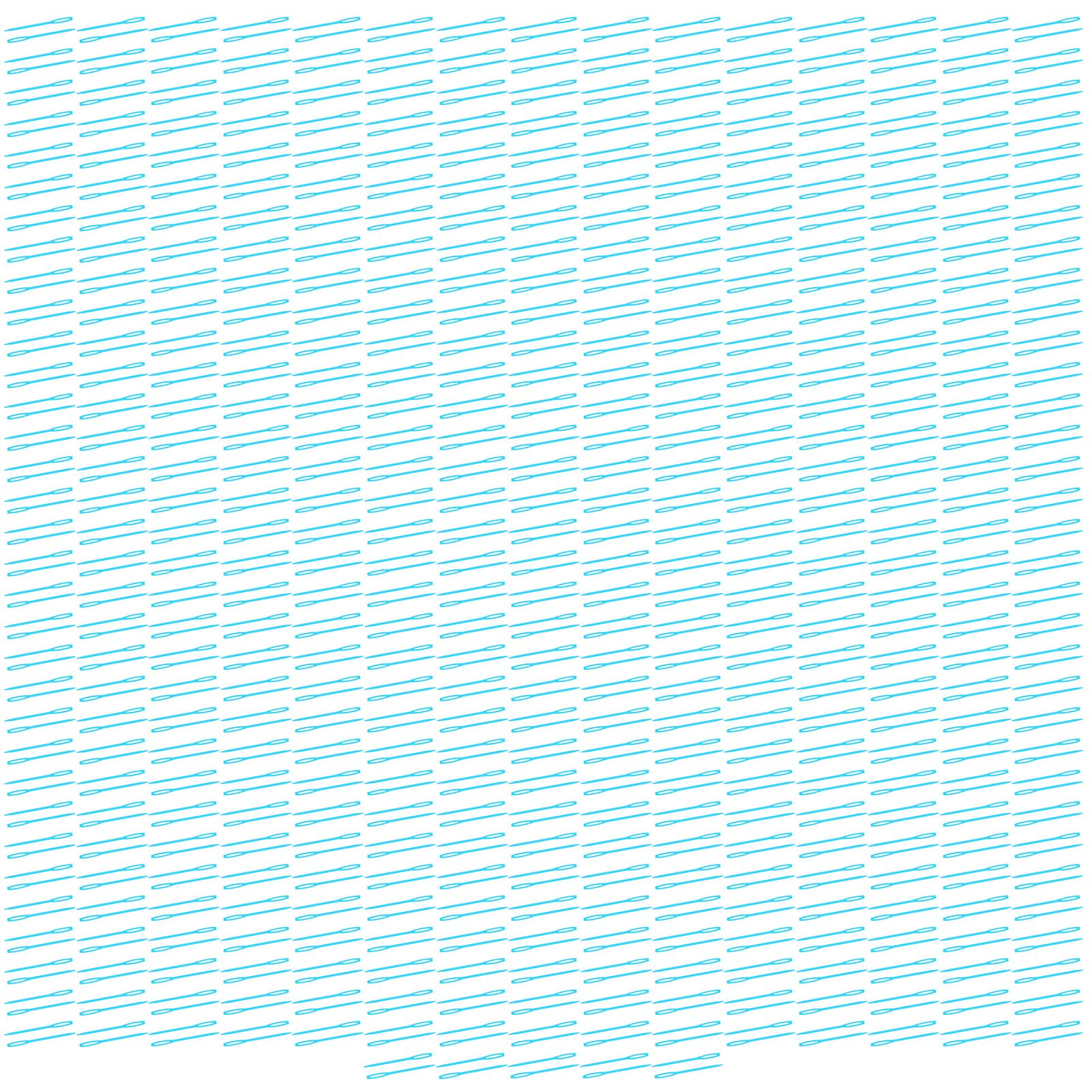 Xirurus 1000pcs Large-Eye Plastic Sewing Needles, 2.8 inches / 7 cm ...