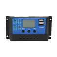 Xirurus 12V 24V Solar Charge Controller USB Port Overcharge Protection ...