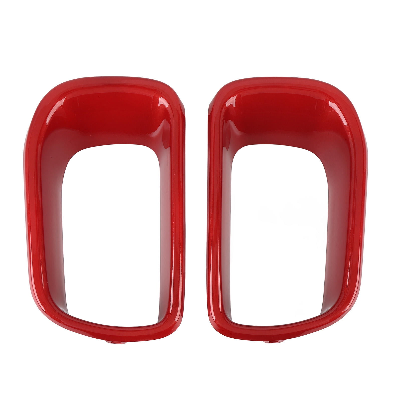 Xirurus 2Pcs Red Front Bumper Grille Guard 51117337810 – High‑Gloss ABS ...