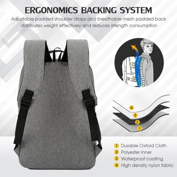 Xirurus 3-Piece Backpack Combo Set 16 Inch Laptop Backpack Business ...