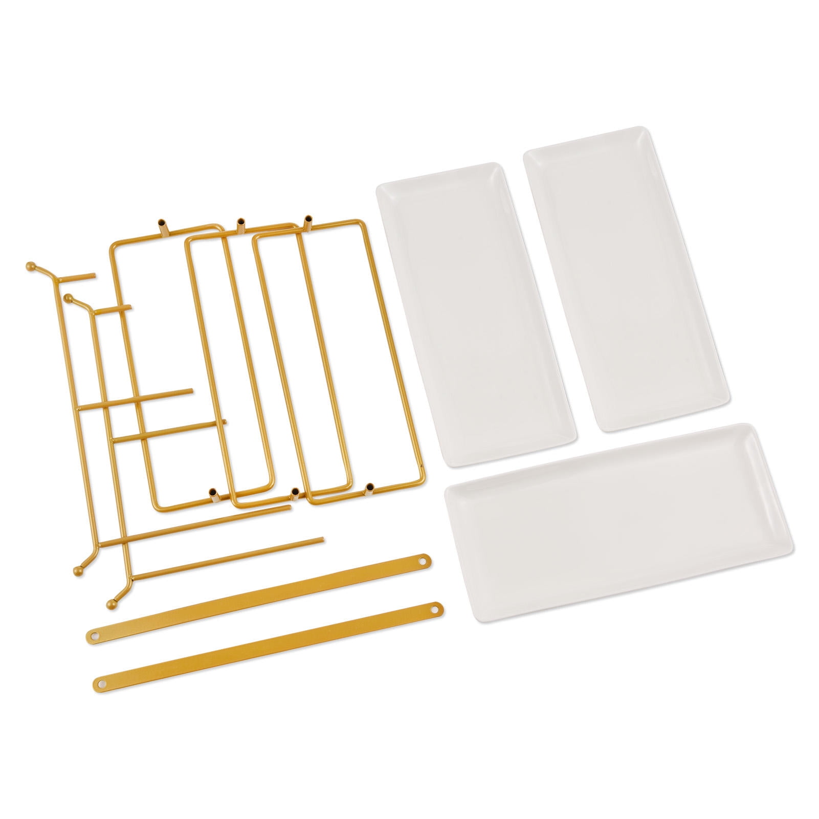 Xirurus 3‑Tier Detachable Serving Trays – Large Capacity, Space‑Saving ...