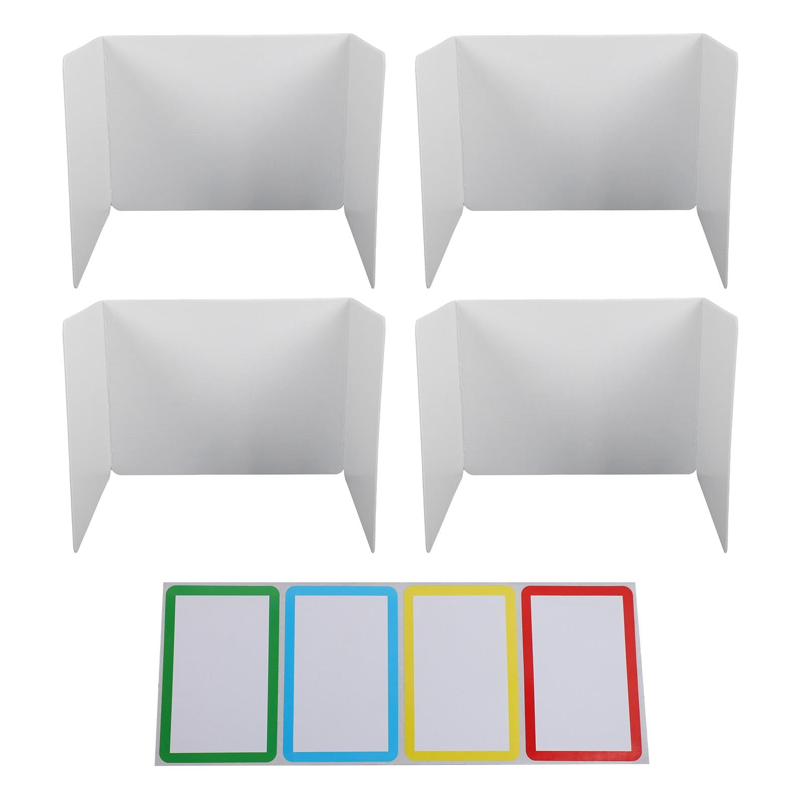 Xirurus 4‑Pack Classroom Privacy Shields – Easy‑Clean, Quick‑Install ...