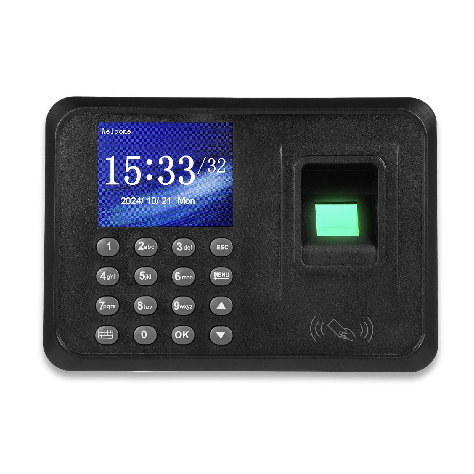 Xirurus Biometric Fingerprint Time Clock Attendance Machine for ...
