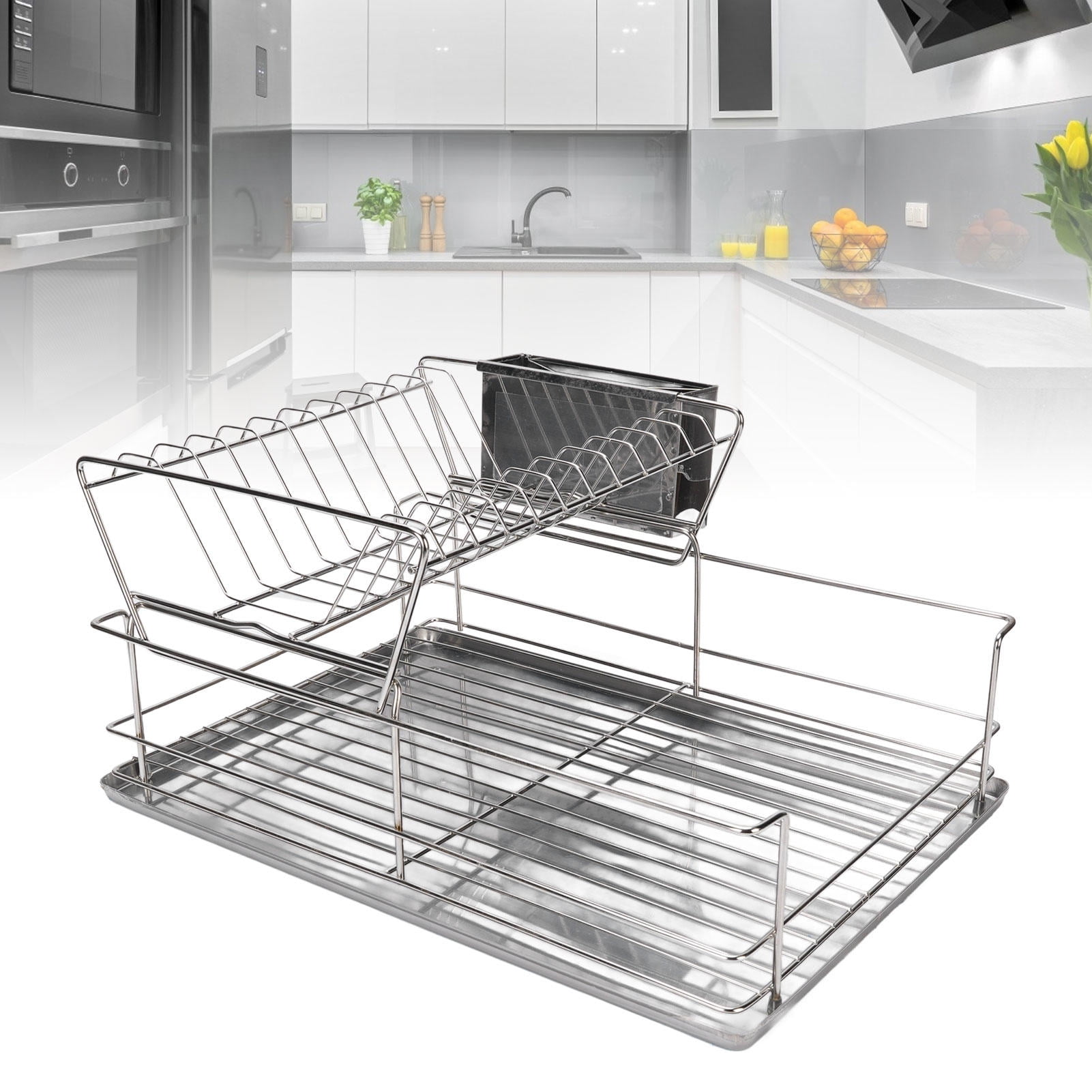 Xirurus Dish Drying Rack & Dish Rack, Stainless Steel Kitchen ...