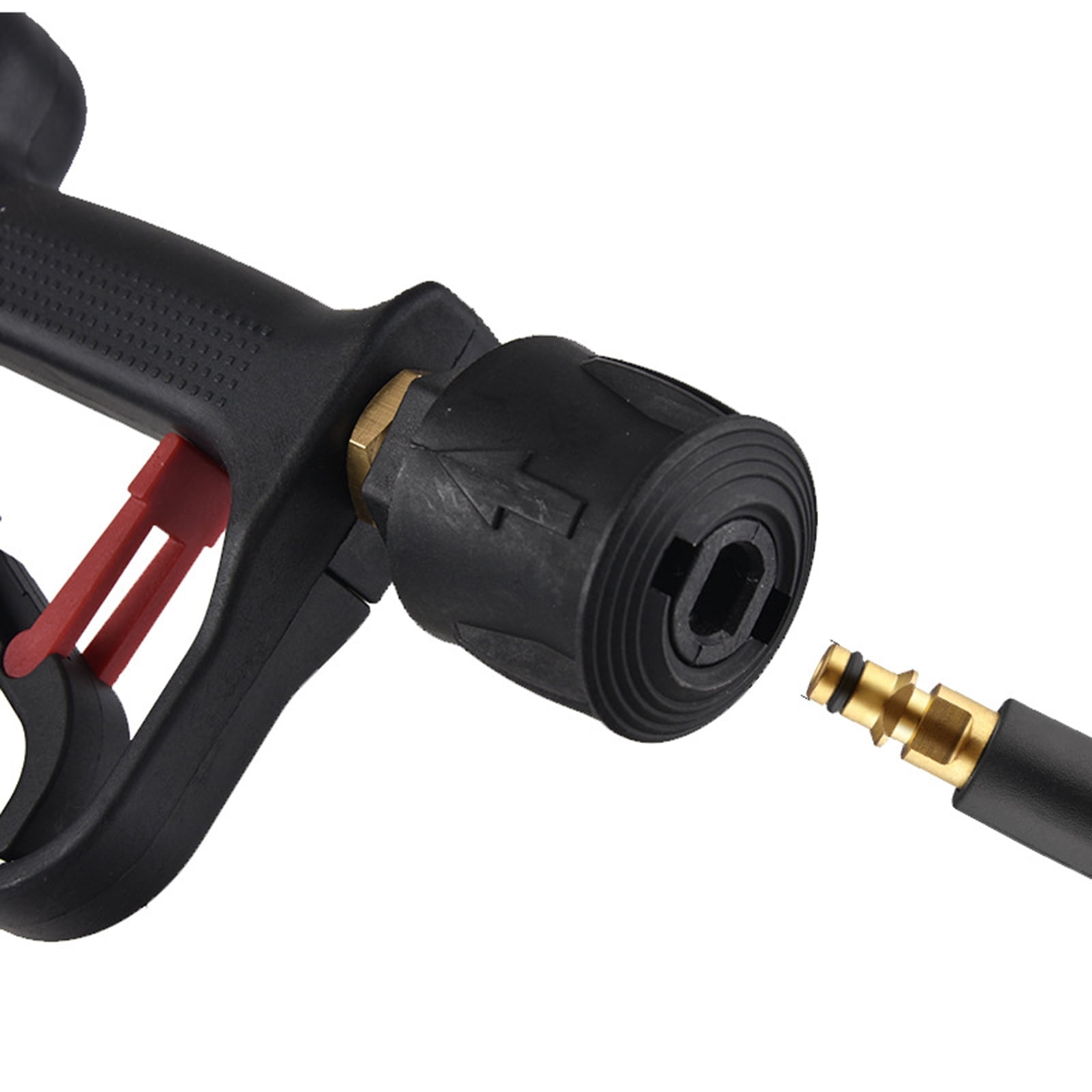 Xirurus High Pressure Washer Gun 4000 PSI with 5 Nozzles and M22 Hose ...