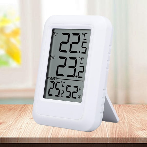 Xirurus Hygrometer Thermometer Indoor Outdoor, Wireless Temperature ...