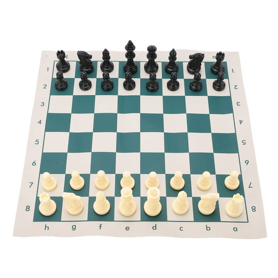 Xirurus PVC Portable Chess Set Travel Folding Board Games with Storage ...